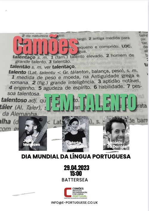 Concurso "Camões Tem Talento" - Camões - Instituto da Cooperação e da ...